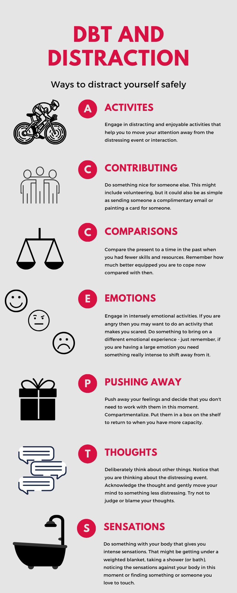 De-escalating your distress during a break - love uncommon